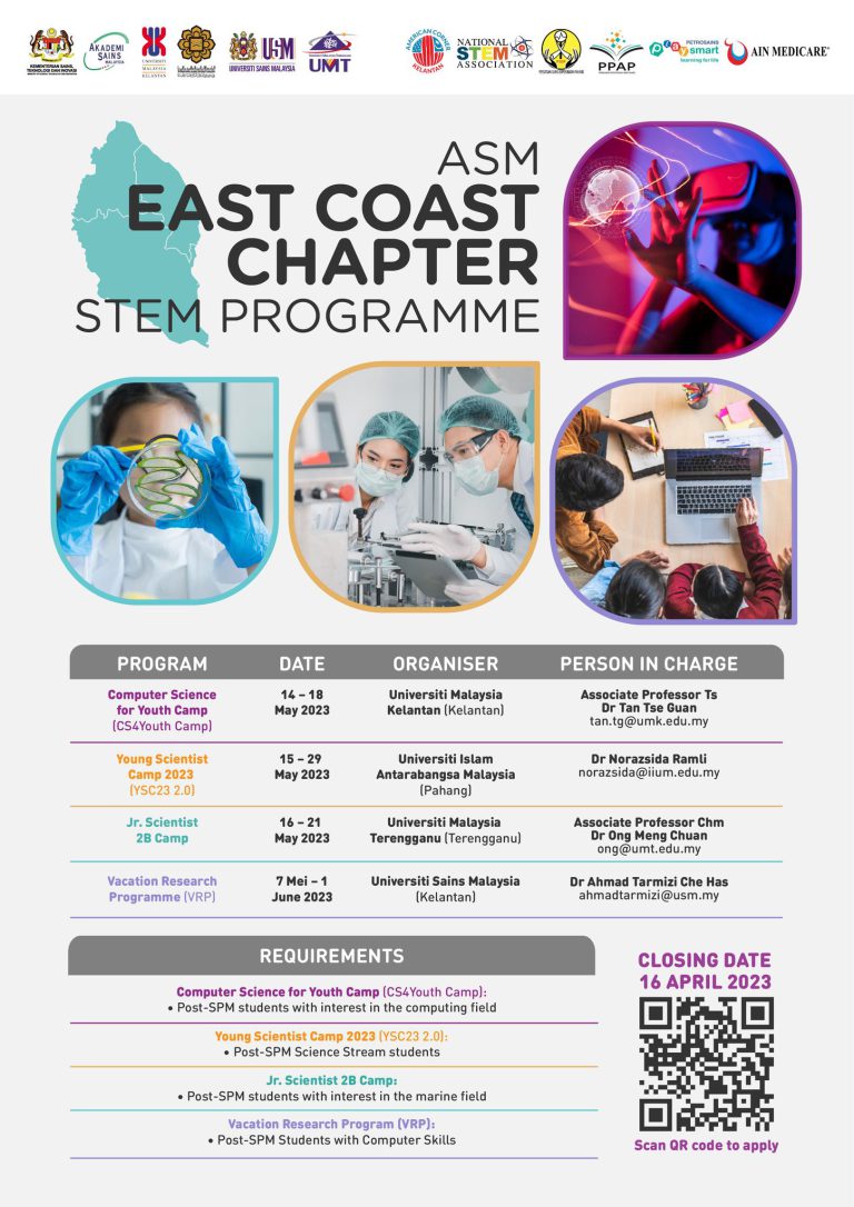 ASM East Coast Chapter STEM Programme - ASM FOCUS