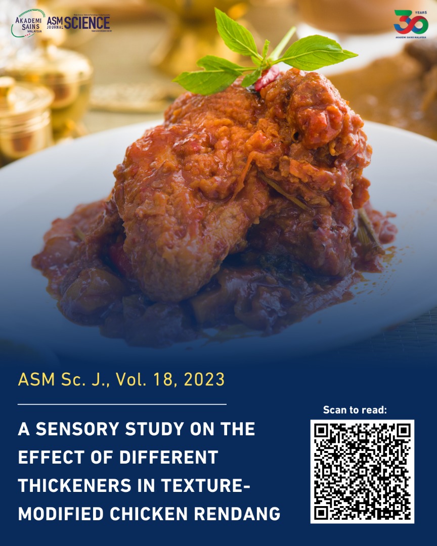 Texture-modified Chicken Rendang (TMCR): A New Culinary Innovation for ...